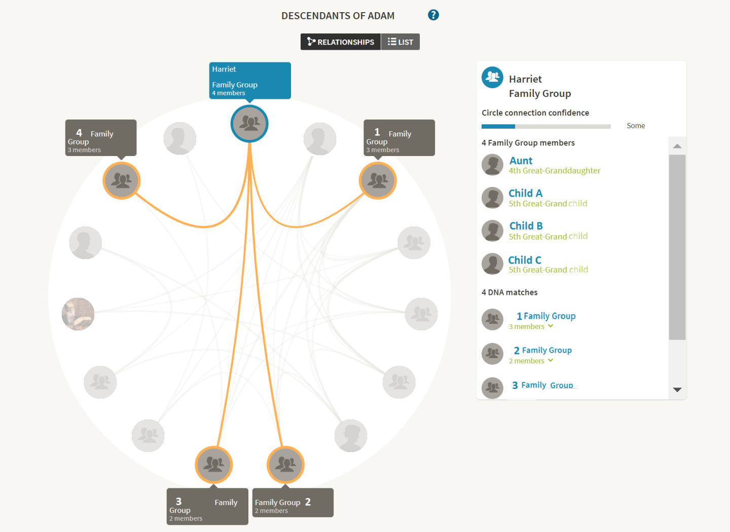 Comparing DNA Results: Three Siblings – Andersonology