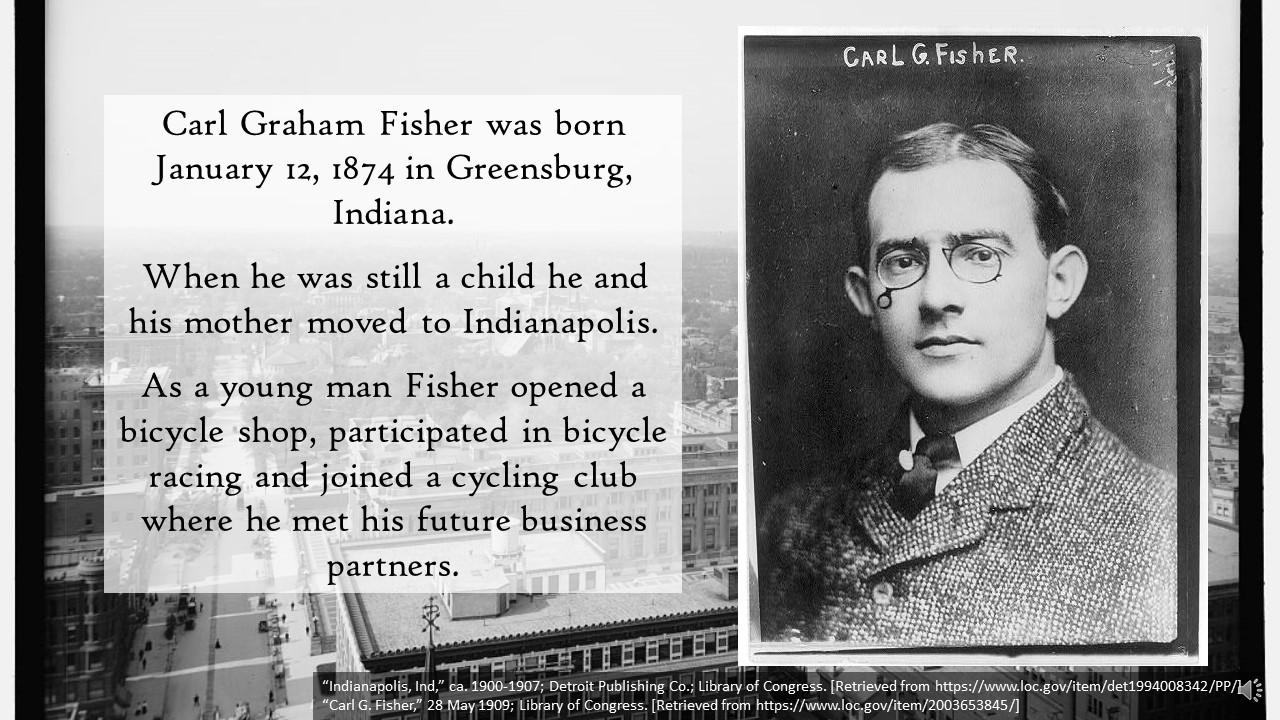 All Speed: Carl G. Fisher – Andersonology