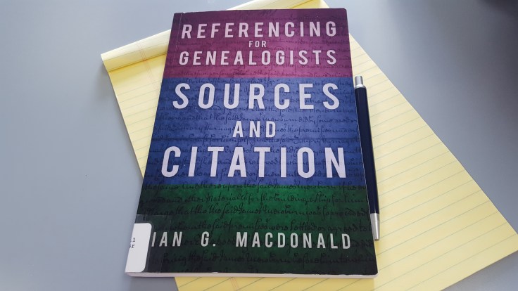 Book Review: “Referencing for Genealogists” – Andersonology